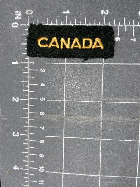 ROYAL CANADIAN ARMY Armed Forces Military Canada Patch Badge Tab Tape ...