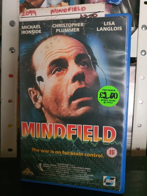 EX RENTAL BIG box vhs horror MINDFIELD £12.00 - PicClick UK