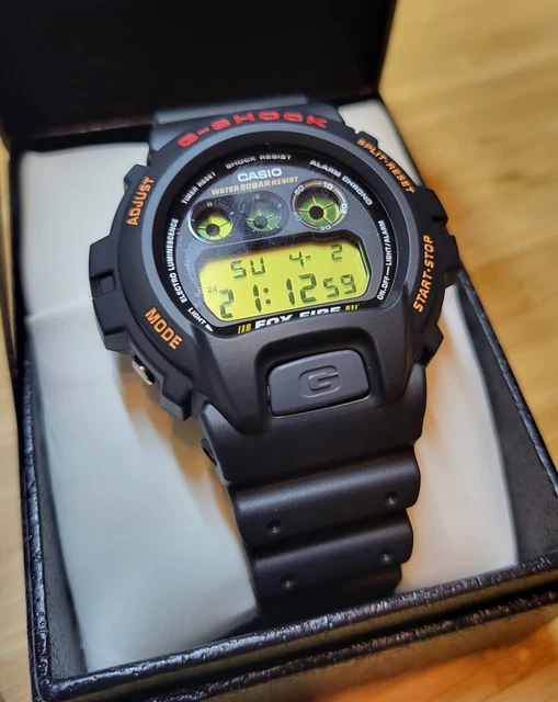 CASIO G-SHOCK DW-6900B-9 ""Fox Fire"" JDM, Made in Japan, New & Unworn ...