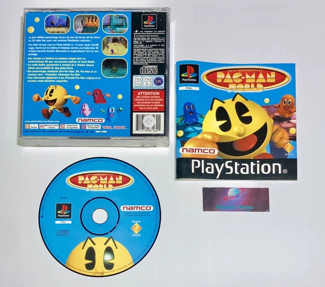 PAC-MAN WORLD - PS1 Sans Jaquette Avant Version Francaise PlayStation ...