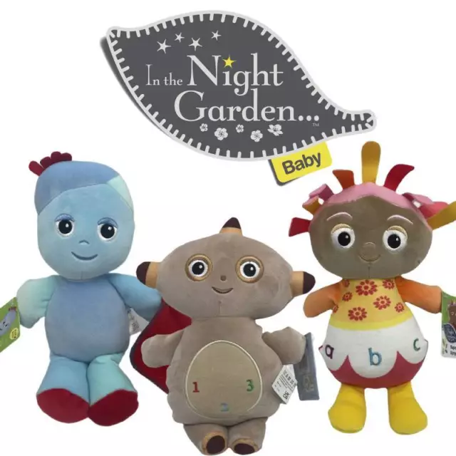 ADORABLE IN THE Night Garden Makka Pakka, Igglepiggle, Upsy Daisy Plush ... ADORABLE IN THE Night Garden Makka Pakka, Igglepiggle, Upsy Daisy Plush ...