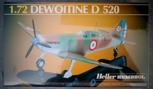 MAQUETTE AVION HELLER HUMBROL Dewoitine D520 EUR 8,00 - PicClick FR
