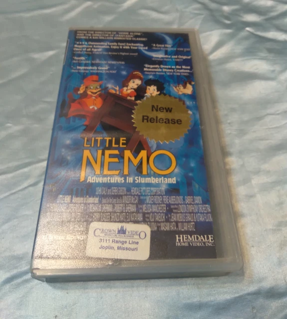 LITTLE NEMO - Adventures in Slumberland (VHS) £7.58 - PicClick UK