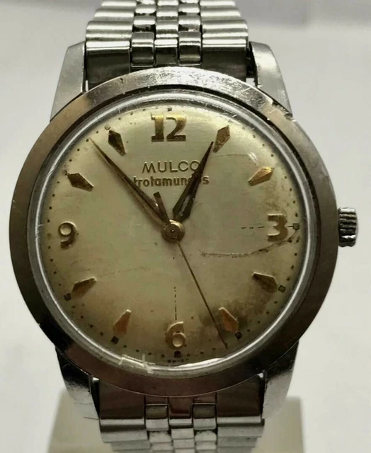 MULCO TROTAMUNDOS SUPER Compressor Automatic Diver Watch Vintage Men ...