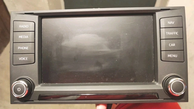 ORIGINAL SEAT IBIZA 6J SEAT LEON 3 Autoradio Navigation 5F0 919 604 A ...