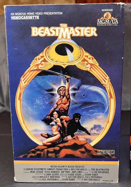THE BEASTMASTER VHS Movie 1982 Big Box Very Nice Copy £15.06 - PicClick UK
