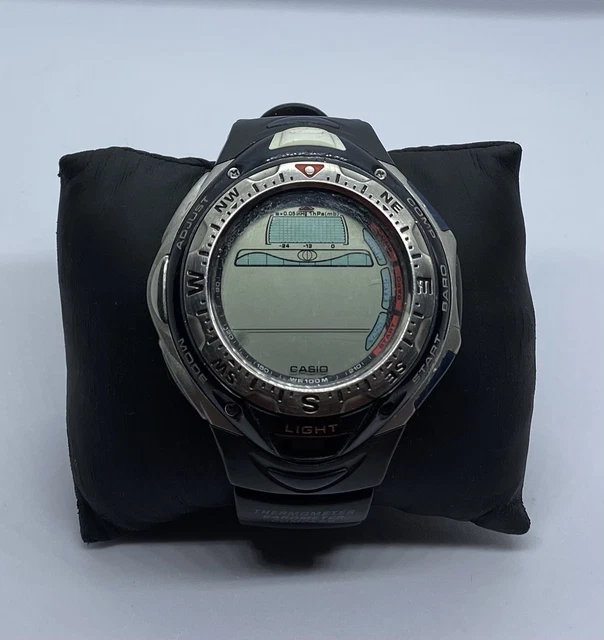 RARE WATCH CASIO Sea Pathfinder SPF-40 2273 Working watches - no button ...