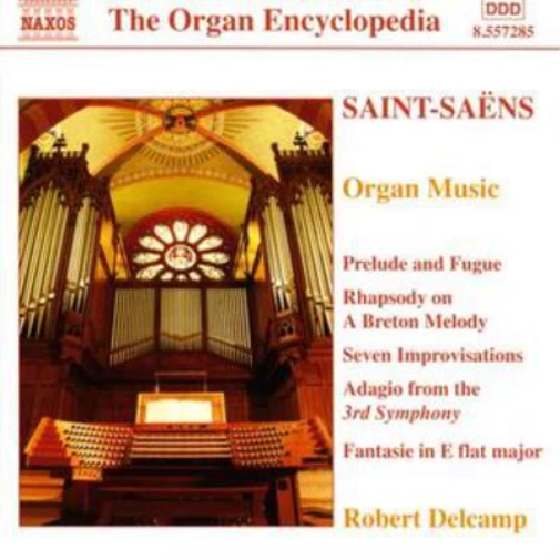 CAMILLE SAINT-SAENS ORGAN Music (Delcamp) (CD) Album EUR 26,84 - PicClick FR