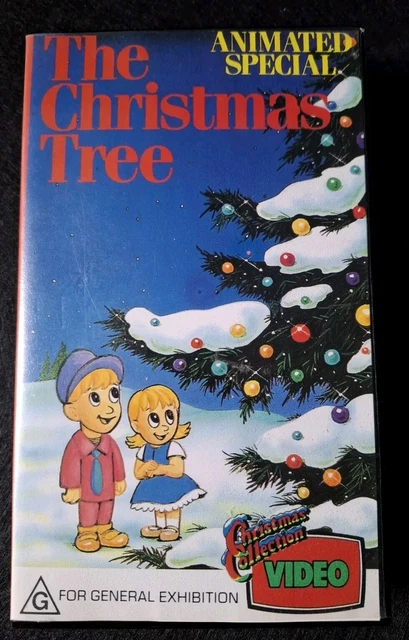 THE CHRISTMAS TREE Animated Special VHS 1992 Children's Cartoon Video ...