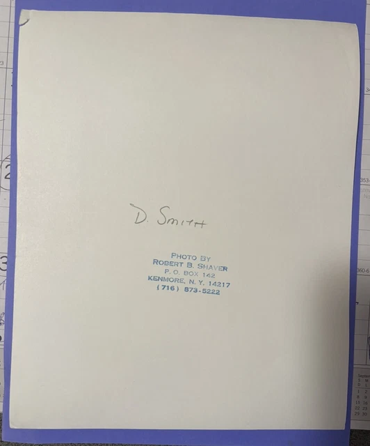 DEREK SMITH TYPE 1 PHOTO 8x10" Detroit Red Wings NHL Original '82-83 ...