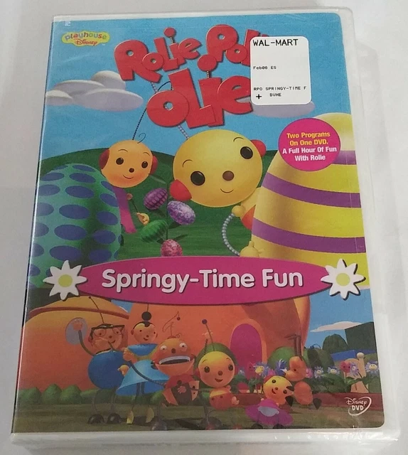 DISNEY ROLIE POLIE OLIE Springy-Time Fun DVD 2004 BRAND NEW SEALED ...