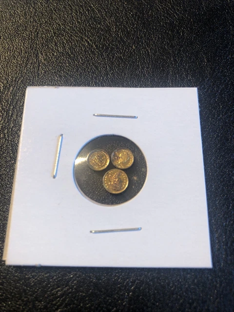3- US COPPER Mini Coins From Set#100 $0.01 - PicClick CA