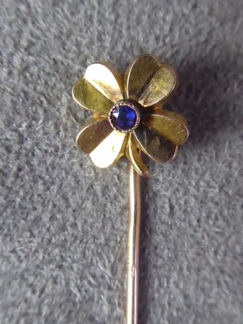 EPINGLETTE ANCIENNE, À décor de TREFLE A QUATRE FEUILLES. EUR 12,00 ...