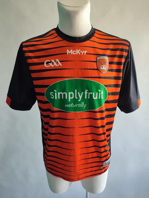 ARMAGH ARD MHACHA McKeever Gaa Gaelic Football Shirt Jersey Size M £22. ...