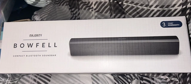 MAJORITY BOWFELL COMPACT Soundbar - Black (BOW-BAR-BLK) £18.40 ...