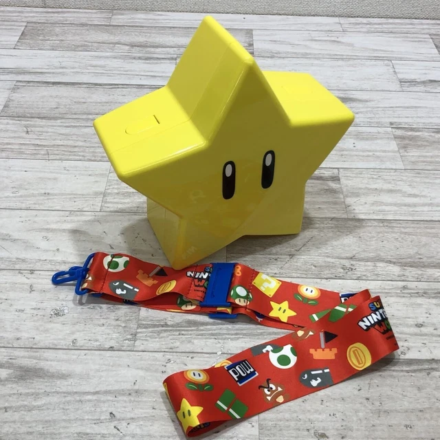 USJ MARIO STAR Popcorn Bucket Super Nintendo World LED Light 7.8" NEUF ...