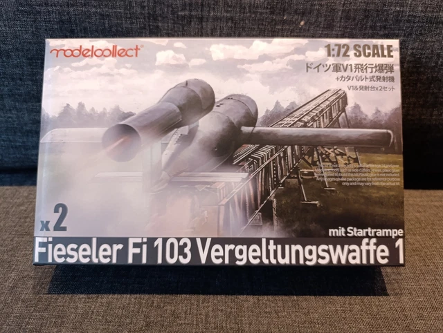 MODELCOLLECT UA72033 - 1:72 Germany WWII V1 Missile launching positi 2 ...