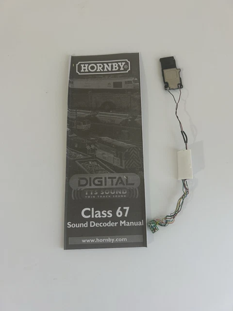 HORNBY - R8105 - Class 67 - TTS Sound Decoder - 01 £55.00 - PicClick UK