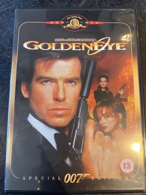 GOLDENEYE PIERCE BROSNAN Special Edition 1999 DVD free postage £1.75 ...