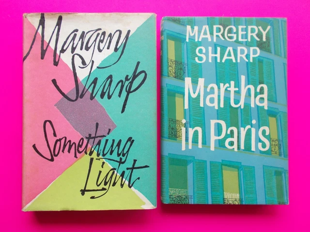 SOMETHING LIGHT & MARTHA IN PARIS By MARGERY SHARP - 1st EDITIONS 1960 ...