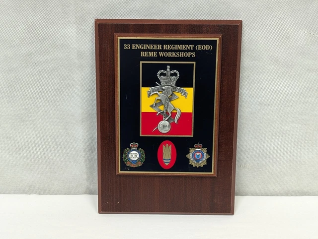 BRITISH ARMY ROYAL Engineers 33 Engineer Regiment EOD Reme Workshops ...