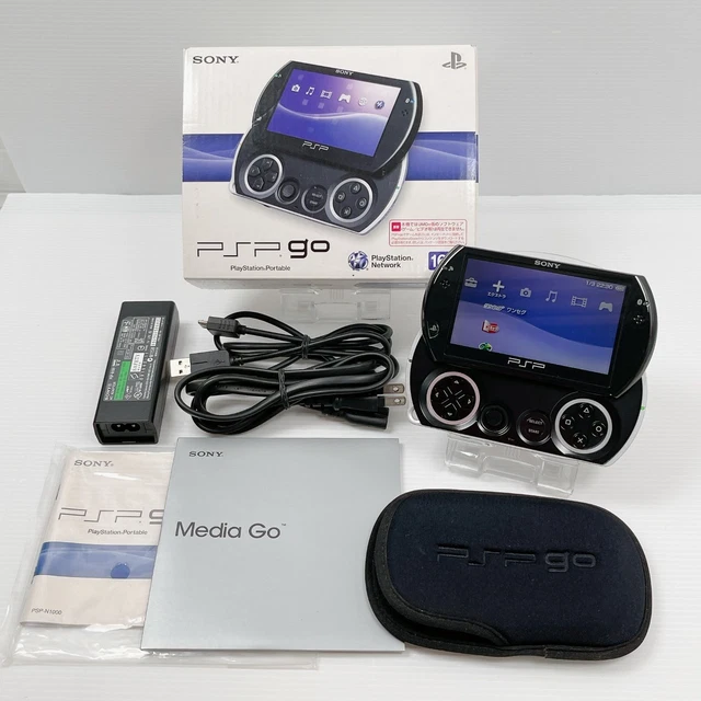SONY PSP GO PSP N1000PB Console Set Japan Piano Black Ideal Condition ...
