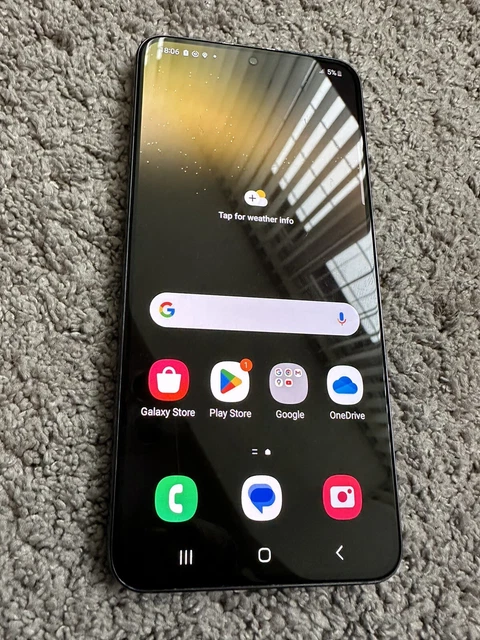 SAMSUNG GALAXY S22 SM-S901B/DS 128GB Phantom Black Unlocked Good ...