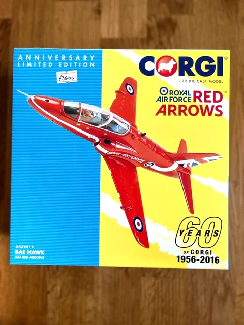 CORGI RAF RED Arrows.60 Years Of Corgi Anniversary L/E 1/72. New/Other ...
