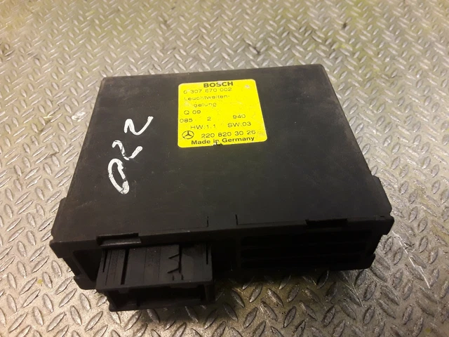 MERCEDES W220 HEADLIGHT ECU CONTROL MODULE for S Class W220 OEM ...