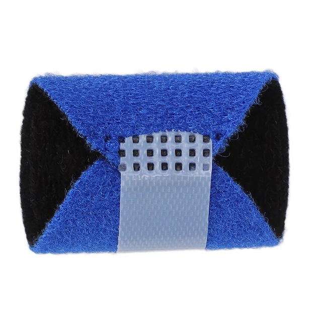 (BLUE)FINGER SPLINTS SPRAIN Recovery Knuckle Immobilization Pain Relief ...