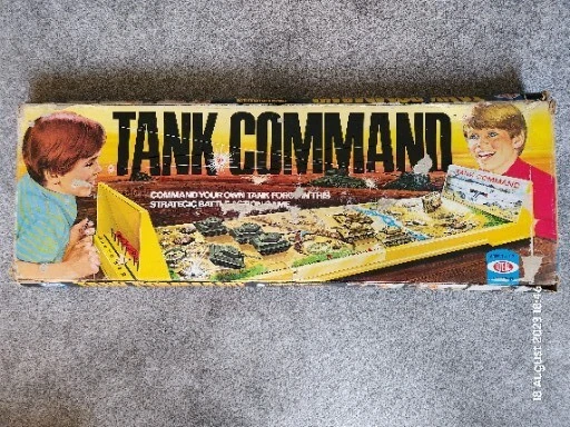 VINTAGE RETRO TANK Command Board Game Ideal 1975 Retro War Military Toy ...