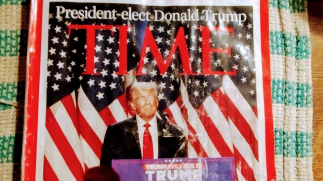 PRESIDENT ELECT DONALD TRUMP TIME Magazine Nov 2024. Includes BCW ...
