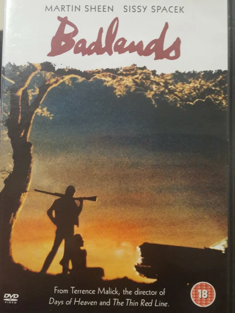 BADLANDS RARE DVD Martin Sheen & Sissy Spacek 1973 Film Terrence Malick ...