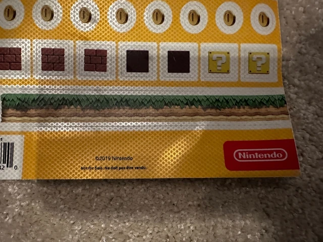 SUPER MARIO MAKER 2 Promo Sticker Sheet | New & Unused | 2019 Nintendo ...