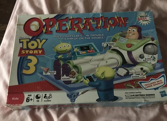 HASBRO DISNEY TOY Story 3 Operation Buzz Lightyear Game - 100% Complete ...