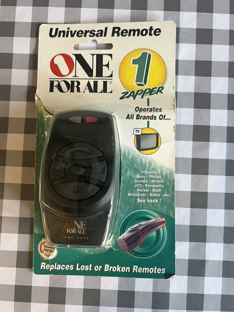 ONE FOR ALL zapper Universal Remote URC-6510 - vintage £19.95 - PicClick UK