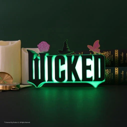 WICKED MOVIE LED Night Light Lamp USB Ornament Licensed FREE SHIPPING £ ...