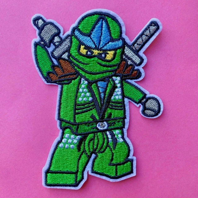 NINJAGO LLOYD LEGO Character Embroidered Appliqué Patch Sew Or Iron On ...