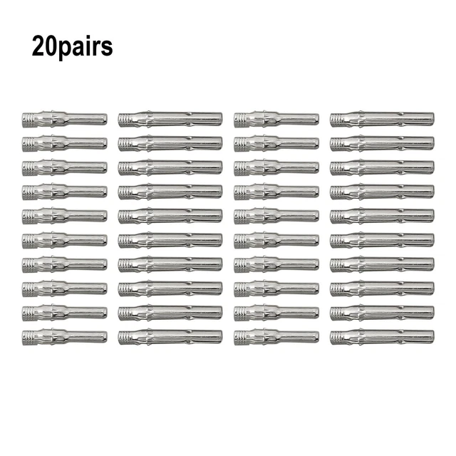 EASY TO INSTALL Solar Connector Pin Male Female Terminals for 20 Pairs ...