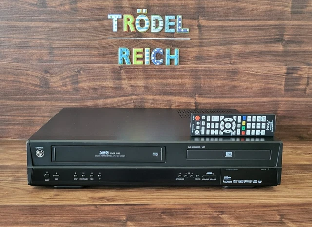 SEG DVR 1145 DVD Recorder VHS Videorecorder 12 Monaten Garantie #1512 ...