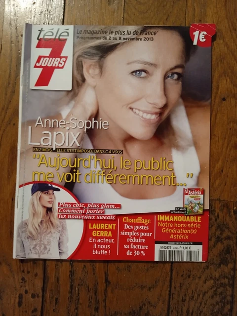 MAGAZINE TÉLÉ 7 jours de 2013 - Anne-Sophie Lapix EUR 5,00 - PicClick FR