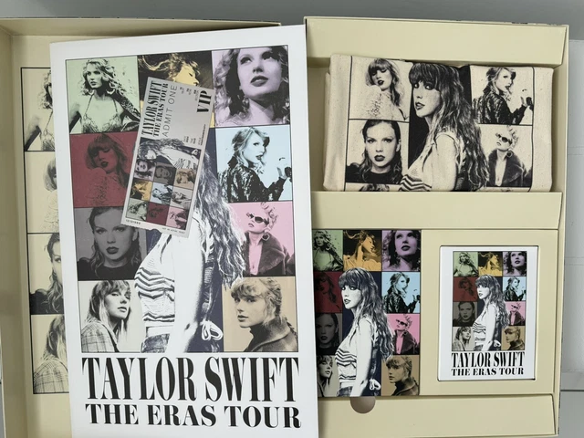 TAYLOR SWIFT THE Eras Tour VIP Box Package Merch 2024 UK | Trusted ...