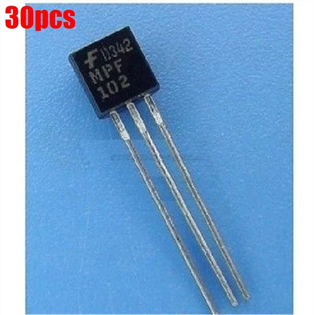 30PCS RF JFET MPF102 MPF102G Transistor Fairchild/On TO-92 Ic New xe $26.33 - PicClick AU