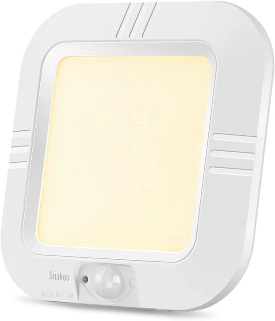 SNAKOO MOTION SENSOR LED Ceiling Light Battery Operated Indoor Motion ...