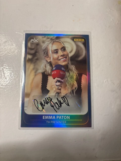 EMMA PATON 155/170 Autograph PDC World Championship 2026 Trading Cards ...