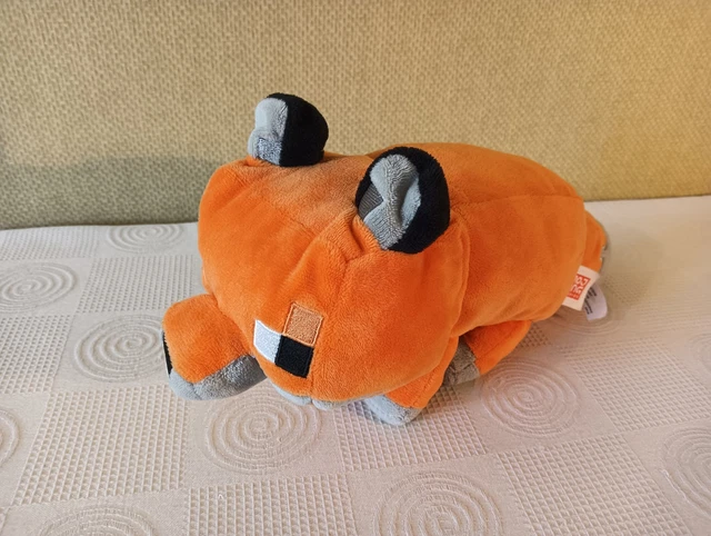 OFFICIAL MINECRAFT ORANGE Fox Plush Soft Toy 12" Mojang Mattel Nice ...