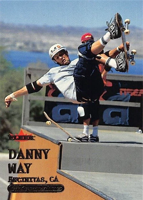 CARTA COLLEZIONABILE DANNY Way Skateboard oro parallelo adrenalina 2000 ...