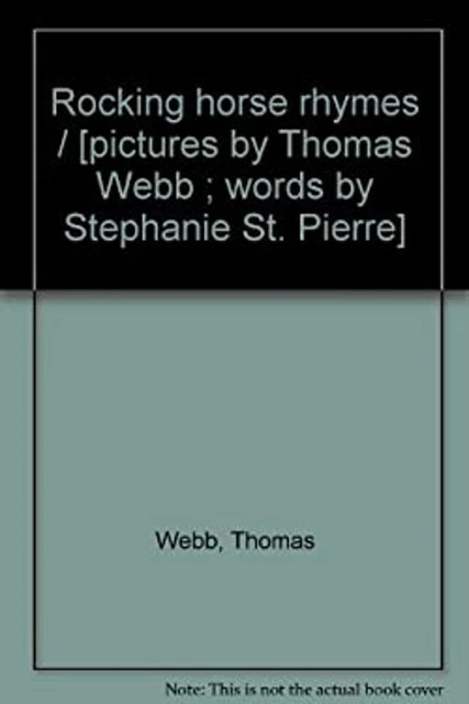 BASCULE CHEVAL RHYMES Photos Par Thomas Webb ; Mots Par Stephani EUR 4 ...