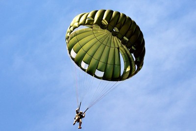 SF-10A COMPLETE PARACHUTE System, with the SLCP Reserve, Airworthy ...