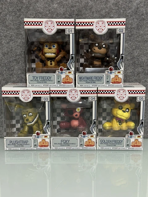 COMPLETE SET - Five Night's at Freddy's FNAF Arcade Funko Pop Vinyl ...